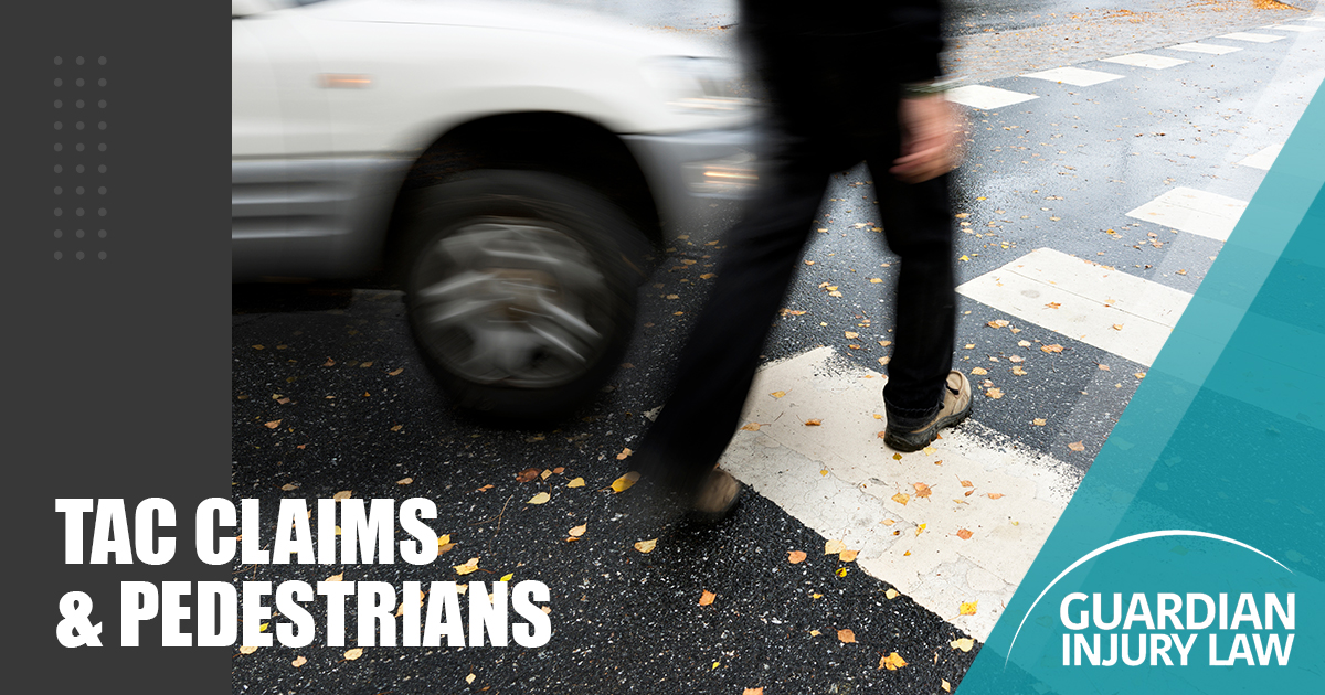 TAC Claims for Pedestrian Injured in a Motor Vehicle Accident