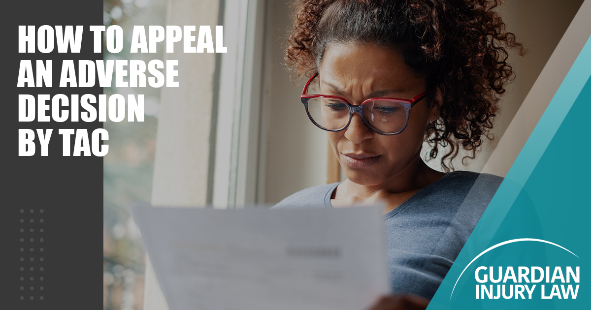 Appealing a TAC Decision You Don’t Agree With | Guardian Injury Law